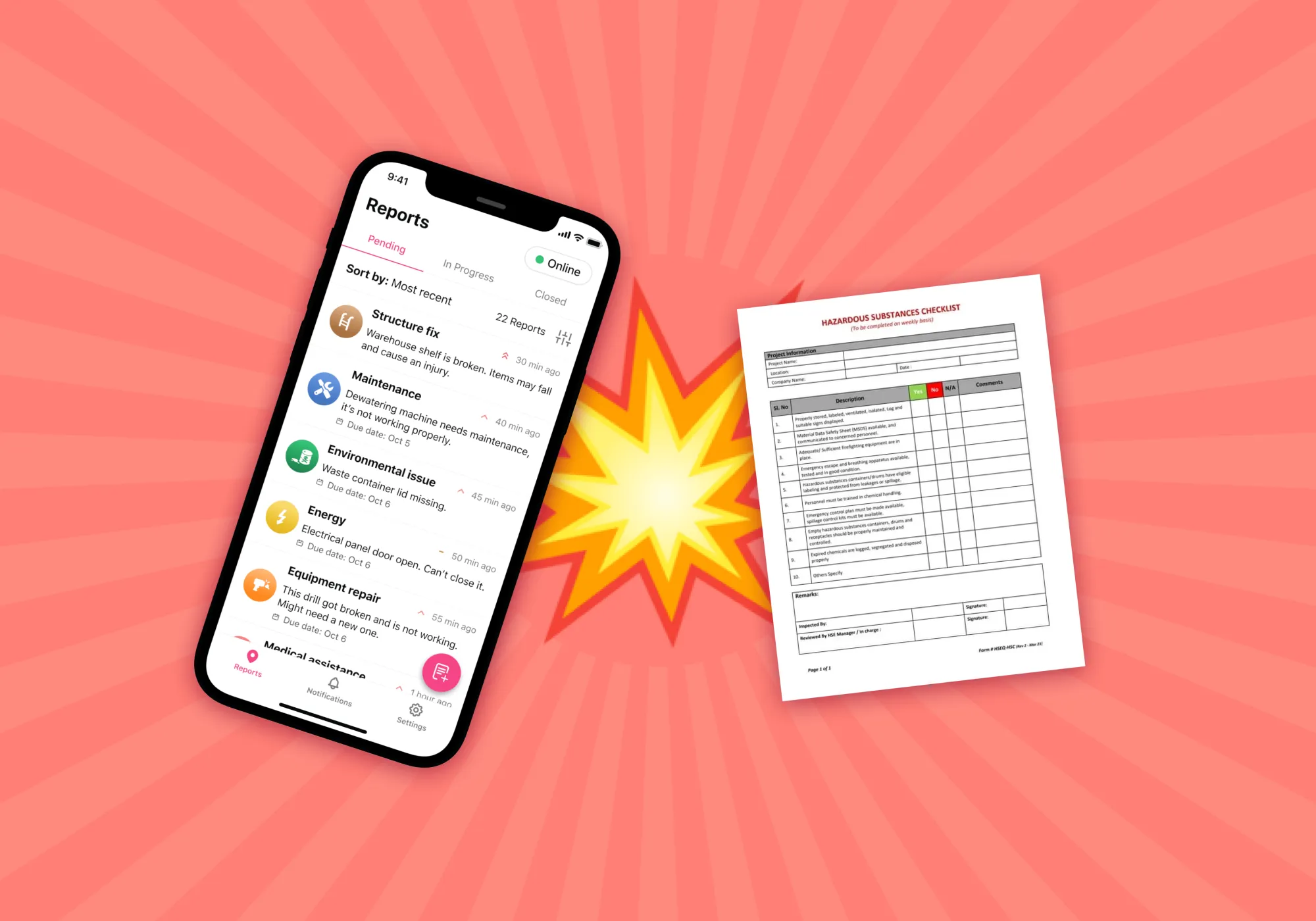 Facilita el reporte de incidentes con una aplicación móvil 📱